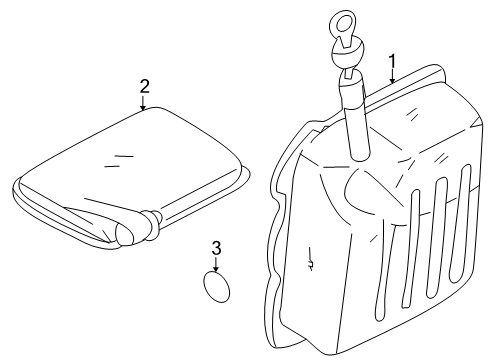 GM (23164476) - Genuine GM Grille