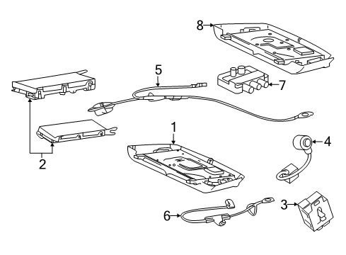GM (84053450) - Genuine GM HANDLE ASM-RR S/D O/S *CHROME