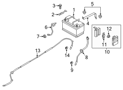 GM (13504061) - Genuine GM Mount Plate