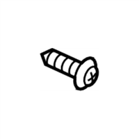 (90561305) Bolt,Front Floor Console Rear Air Outlet Deflector - Genuine GM