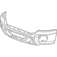 (84089436) Bar-Front Bumper Impact - Genuine GM