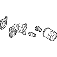 (12635599) Adapter,Oil Filter(W/Bypass Valve) - Genuine GM