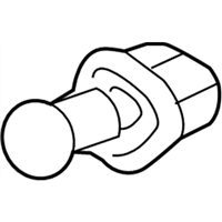 (15839897) Bulb,Front Fog Lamp - Genuine GM